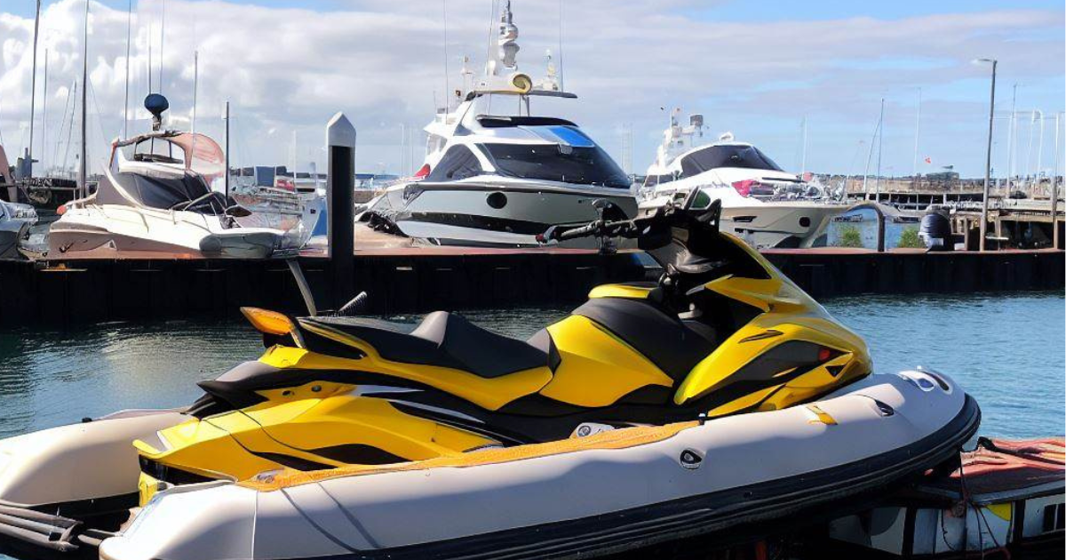 Jet Ski Pontoon Boat - Urban Seek Out